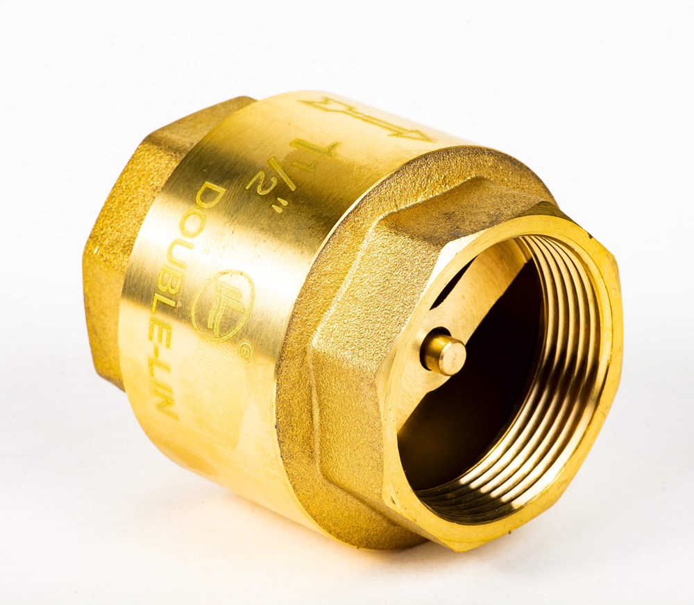 Brass Spring Loaded Check Valve - Brass Plunger – Newcastle Pump Supplies